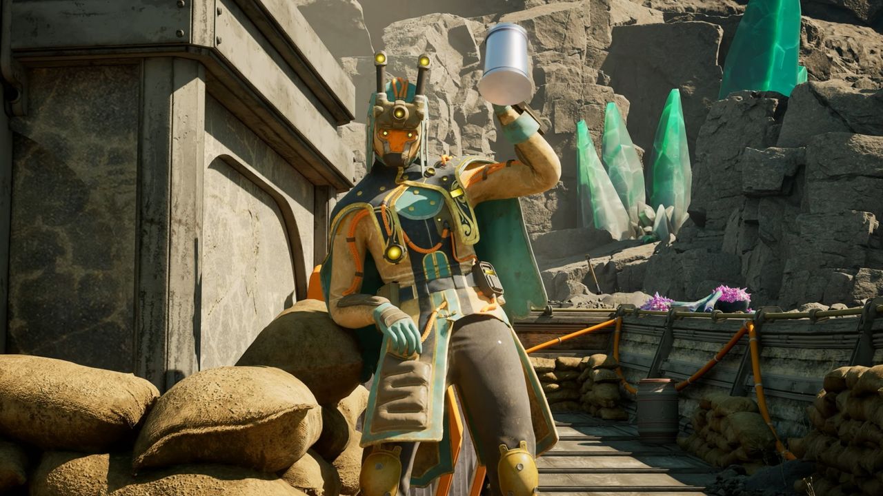 The Outer Worlds 2's weirdest weapon is a flashing rainbow sword that ...