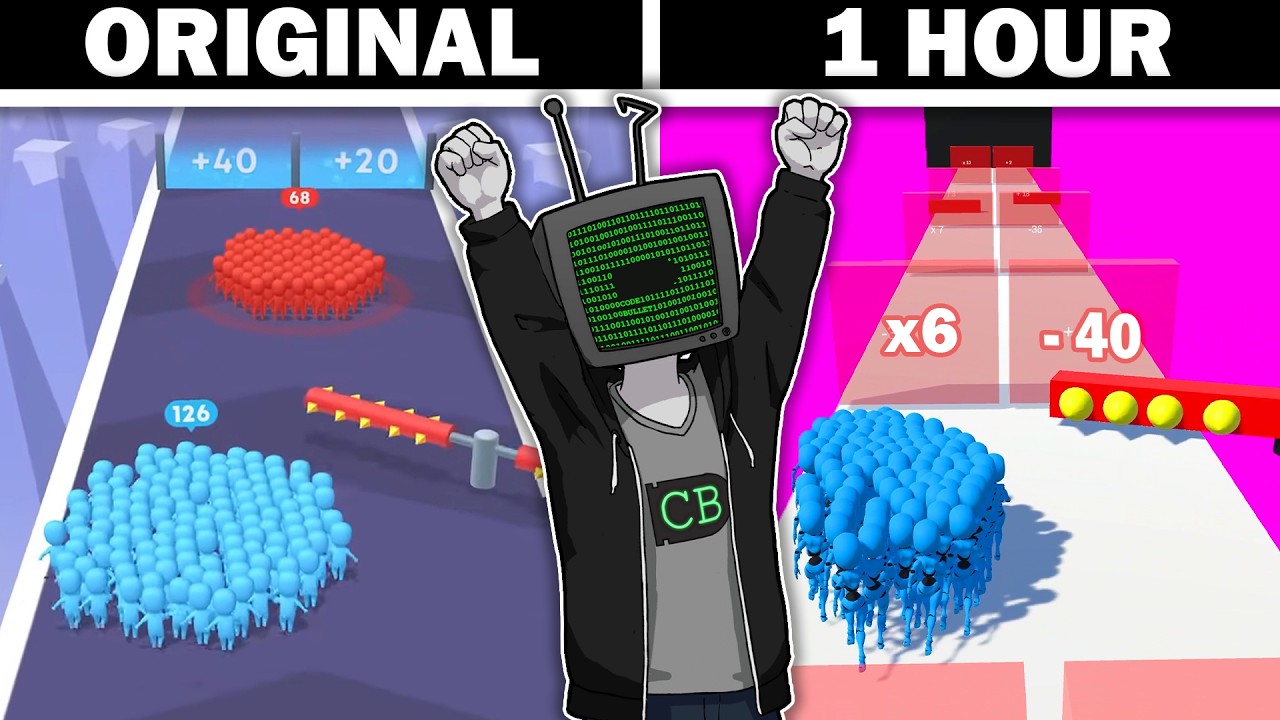 Can I remake those SH*TTY mobile games in 1 HOUR?