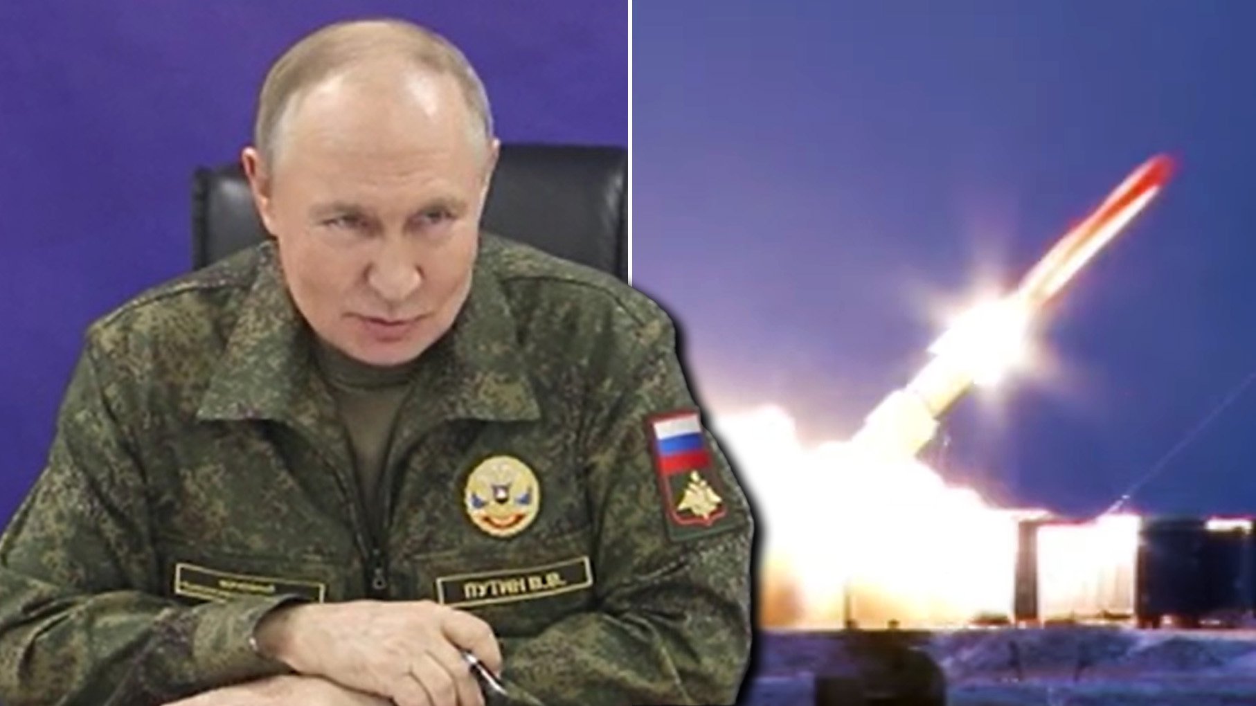 Putin boasts about new nuclear missile