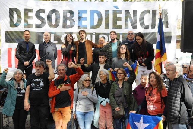 La ANC reivindica en Urquinaona la "lucha independentista" y la ...