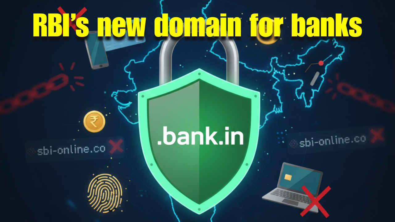 RBI’s .bank.in domain explained: Indian banking’s new shield against ...