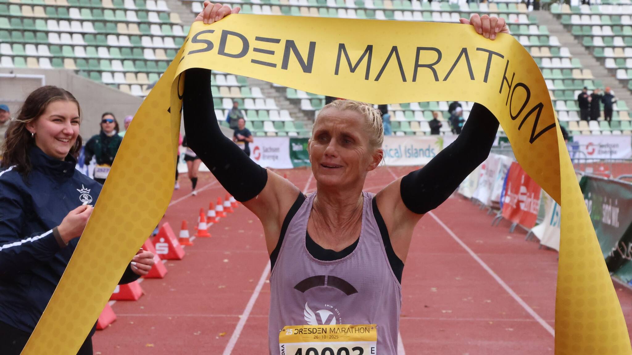 Ein Görlitzer gewinnt den 25. Dresden-Marathon