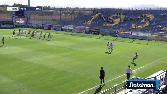 Αστέρας Β' AKTOR - ΠΑΣ Γιάννινα | 2-1, γκολ με απευθείας εκτέλεση φάουλ ...