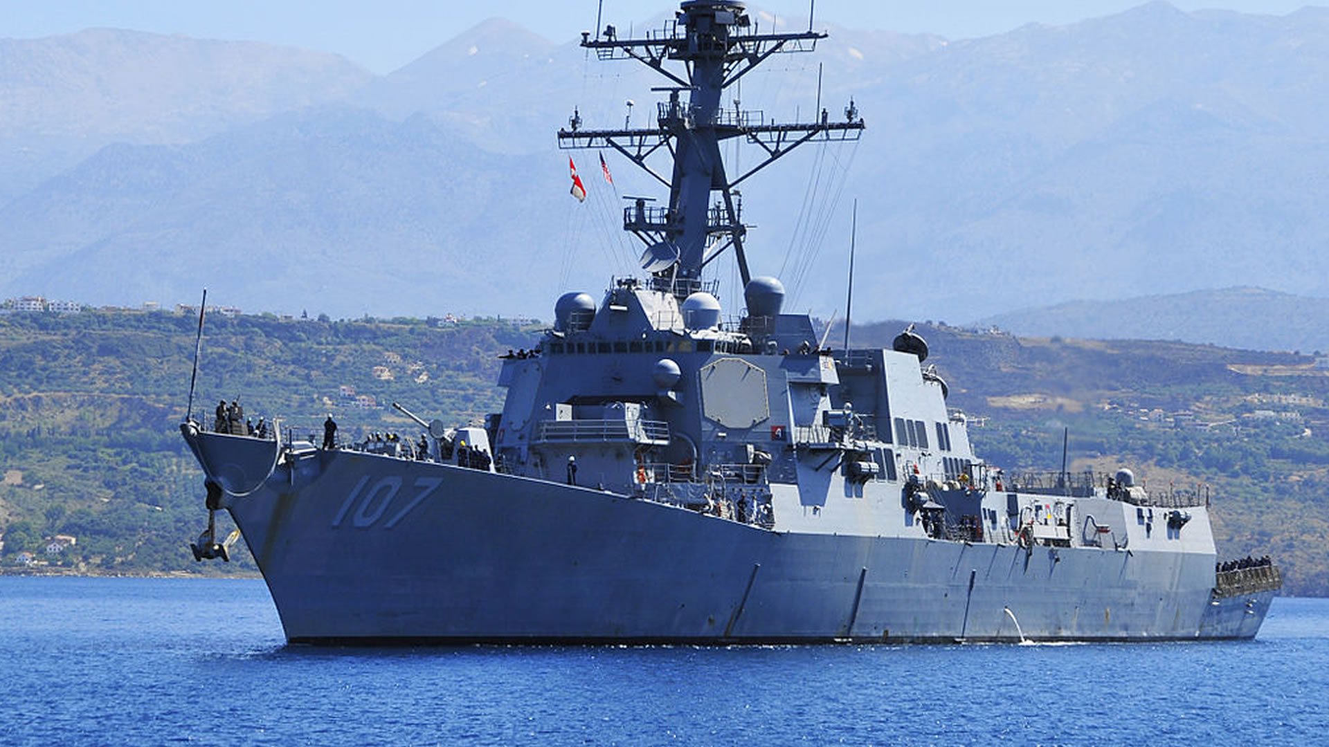 US deploys 9,000-ton destroyer that can control airspace, track ...