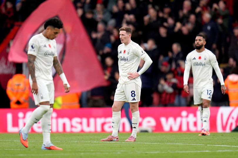 Nottingham Forest player ratings vs Bournemouth - low marks as Reds ...