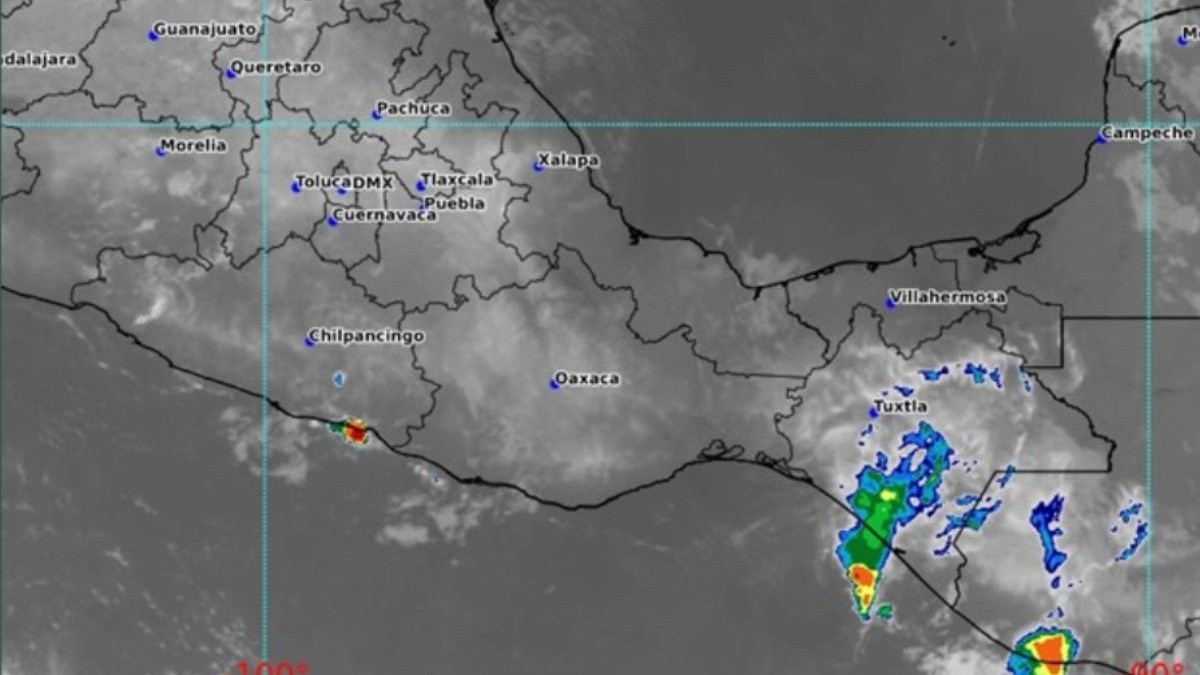 SMN emite alerta por lluvias fuertes e inundaciones en el sur de Chiapas