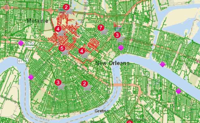 Entergy New Orleans reports 9,000 without power in Mid-City, Bayou St. John