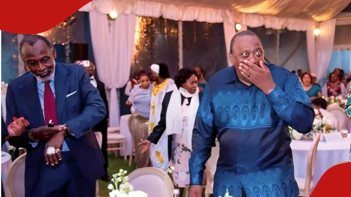 Uhuru Kenyatta left in shock as family and friends surprise him during ...