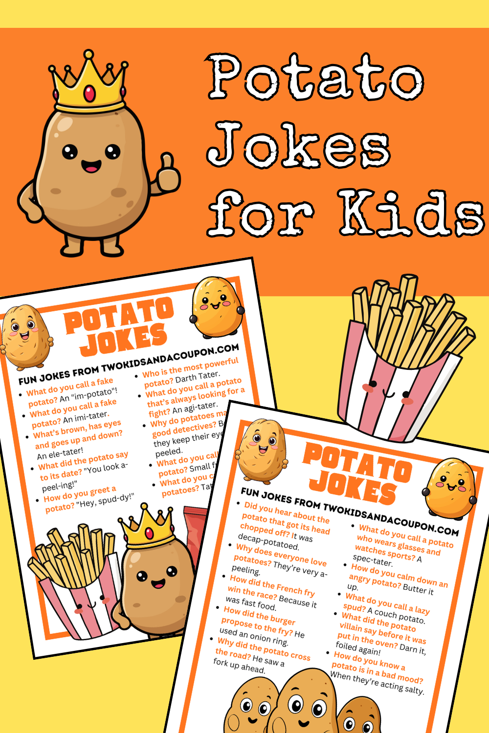 We Guarantee "Tater" Tots of Laughter With These Potato Jokes