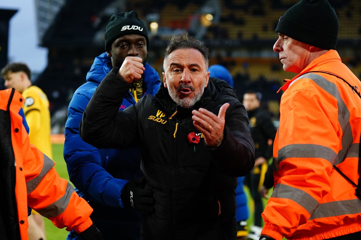Vitor Pereira says he understands Wolves fans’ frustration after heated ...
