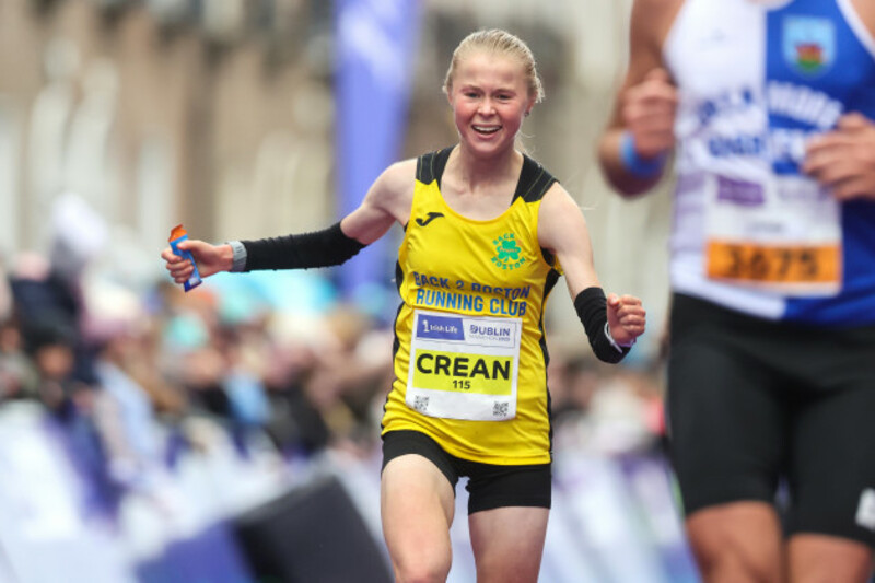 Months after running her first ever marathon, this teenager claimed the ...