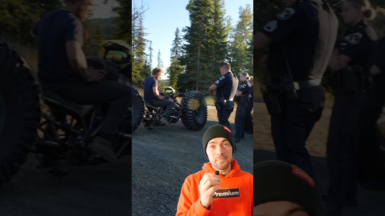 Pulled over on 60+ mph Power Wheels toys