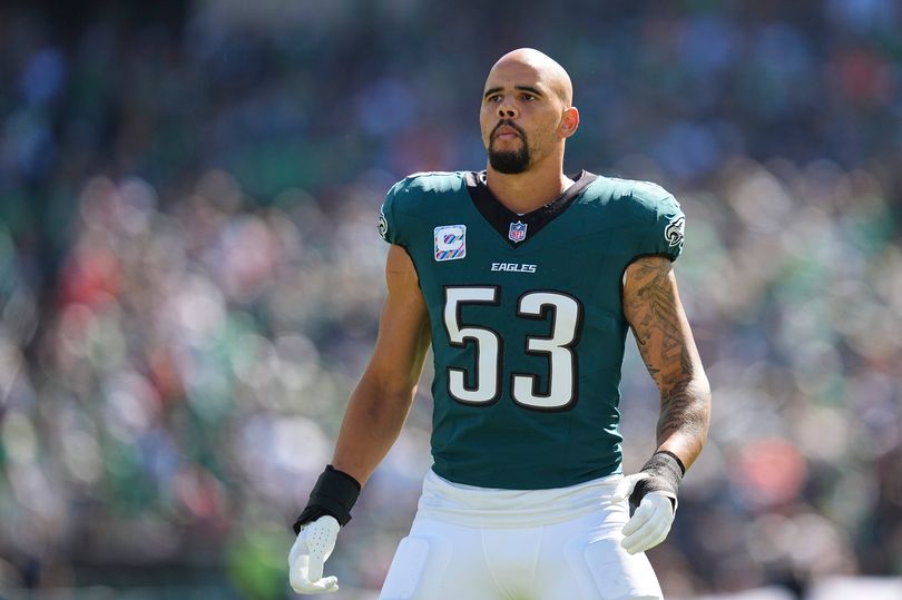 Cam Skattebo's horrific injury on 'illegal' Eagles play sees NFL ...