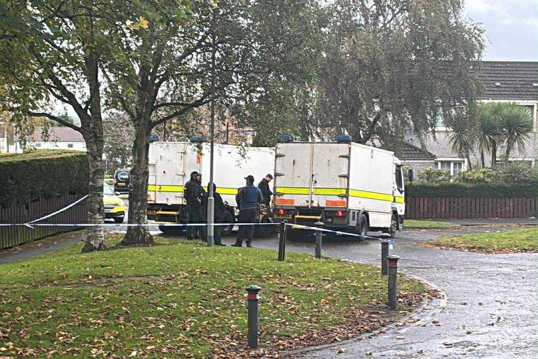 Craigavon security alert: PSNI warns the public to avoid the ...