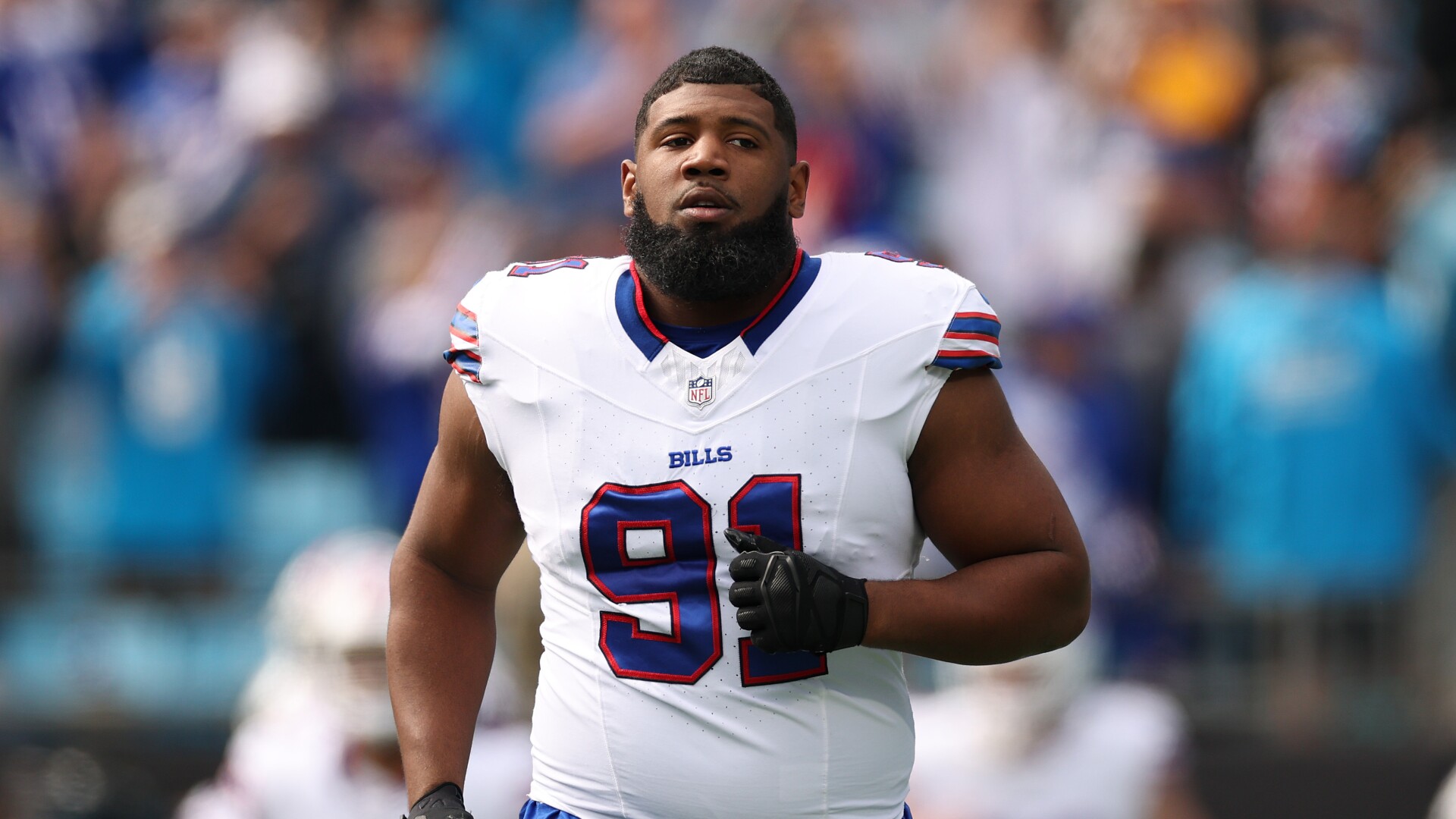 Ed Oliver out with biceps injury, Bills lead Panthers 19-3 at halftime