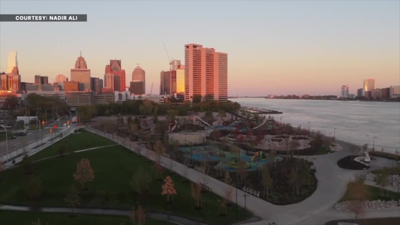 Detroit's new $50 million Ralph C. Wilson Centennial Park opens with ...