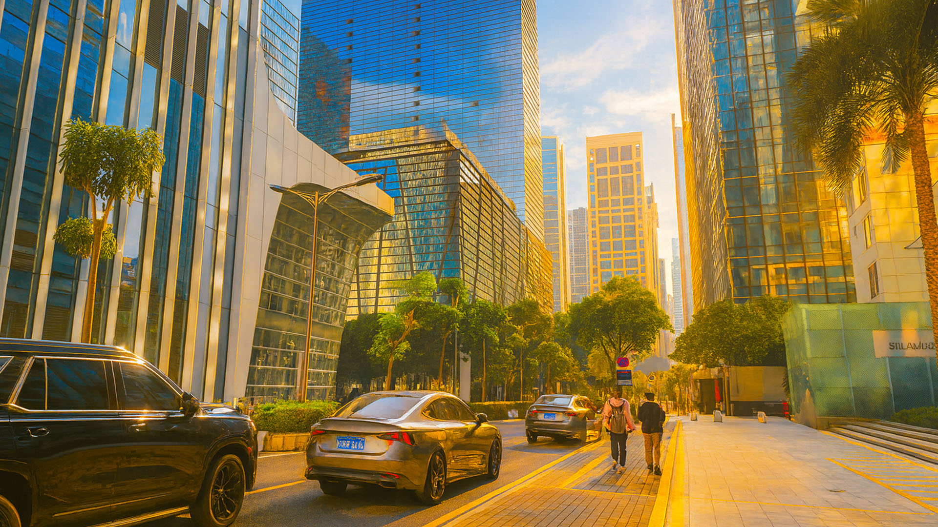 Modern Streets of Futian – Shenzhen China 4K