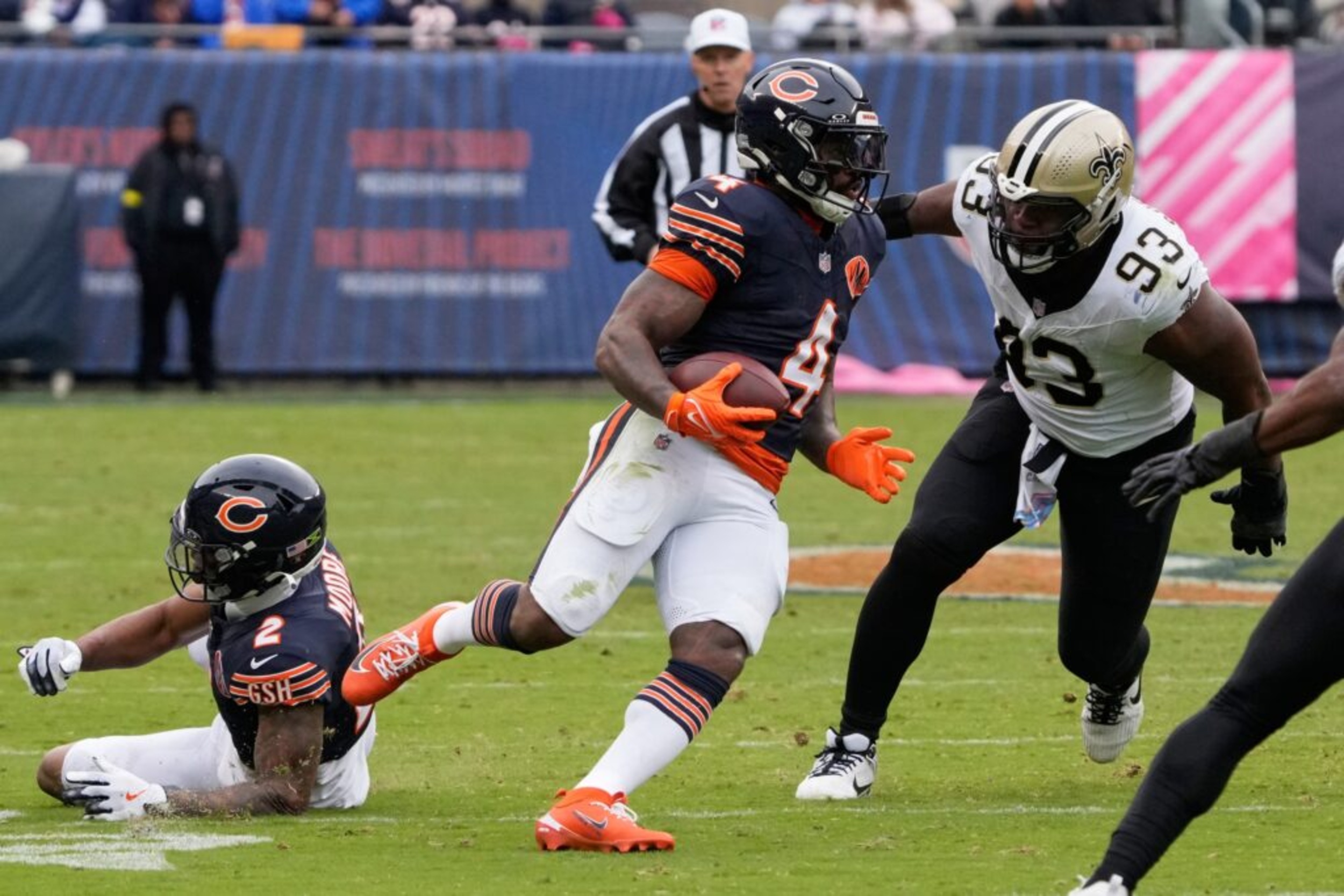 D’Andre Swift Injury Update: RB’s Status Revealed For Bears-Giants