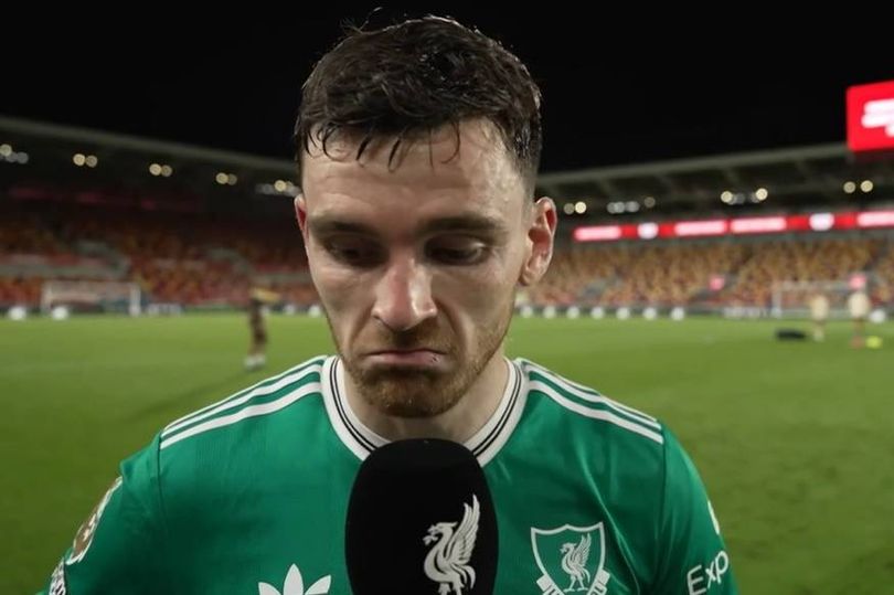 Andy Robertson's brutal verdict on 'chaotic' Liverpool defeat - 'there ...