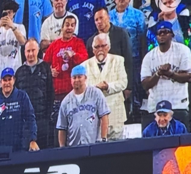 Why Colonel Sanders lookalike was behind home plate at Dodgers-Blue ...