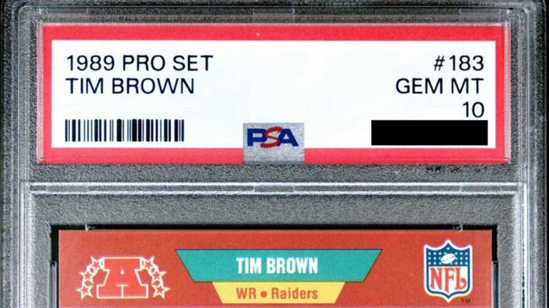 Bargain prices for PSA 10 Hall of Fame rookie cards from 1989 Pro Set ...