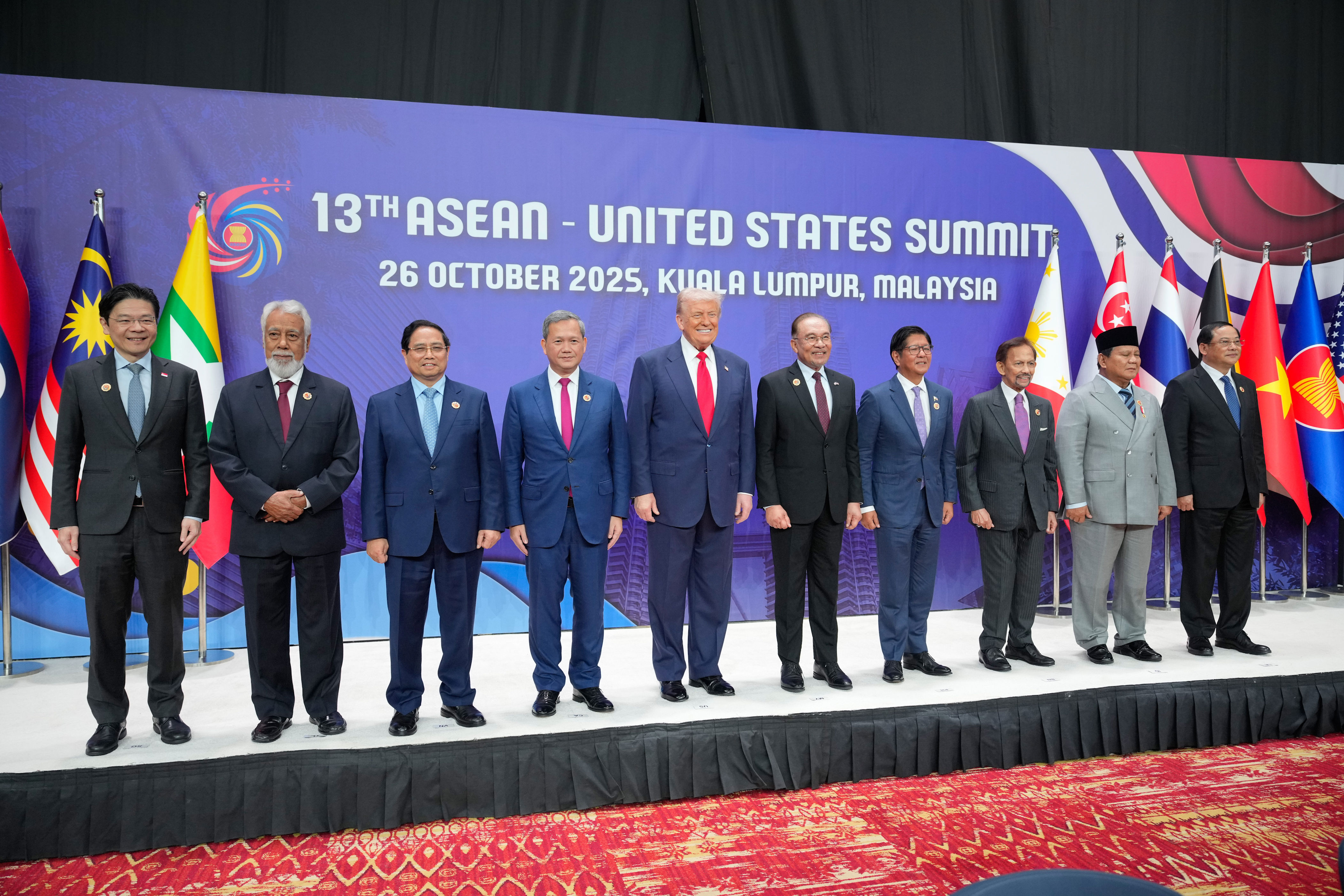 Trump finalizes trade deals with 2 Southeast Asian countries