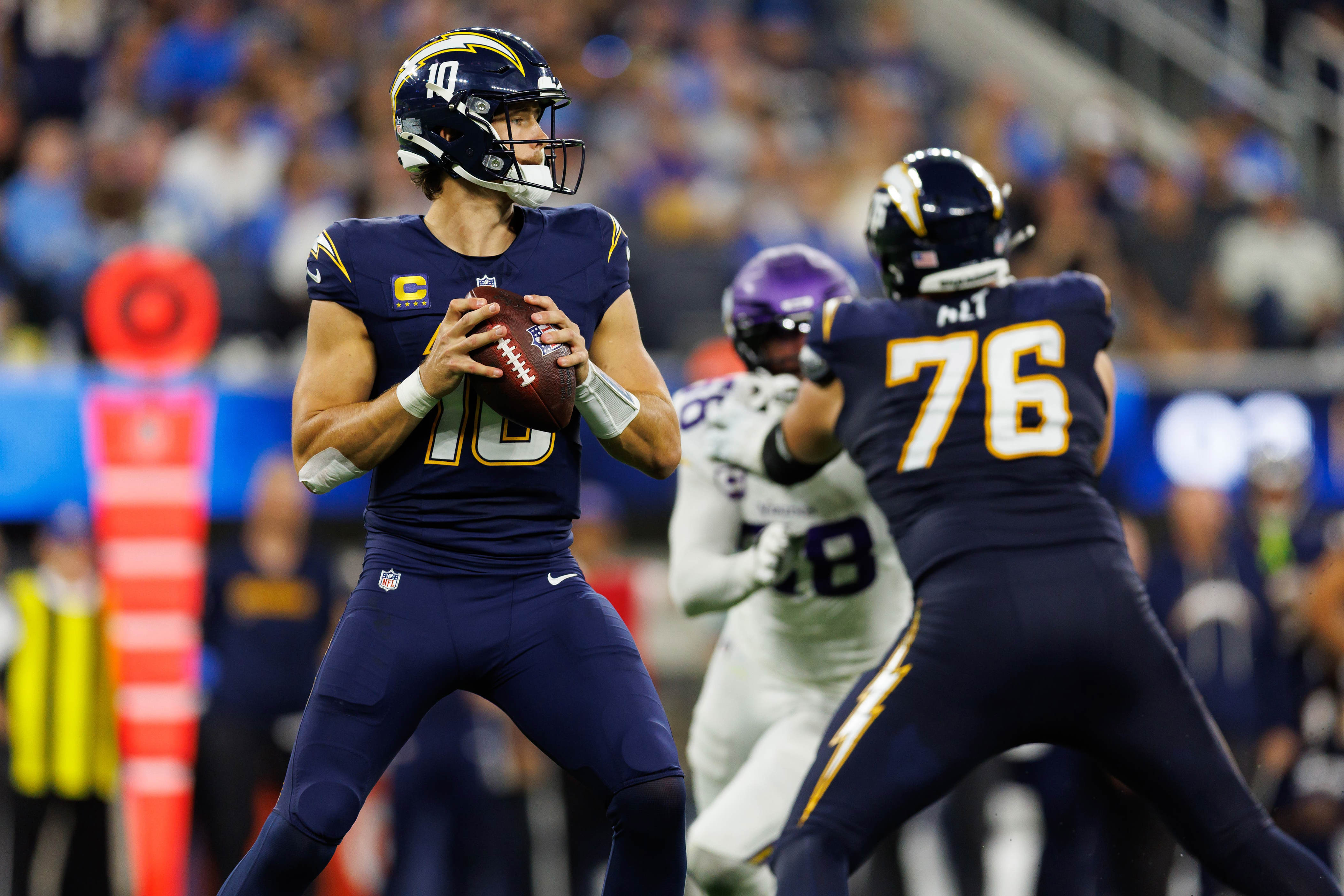 Chargers’ Justin Herbert set NFL record against Vikings