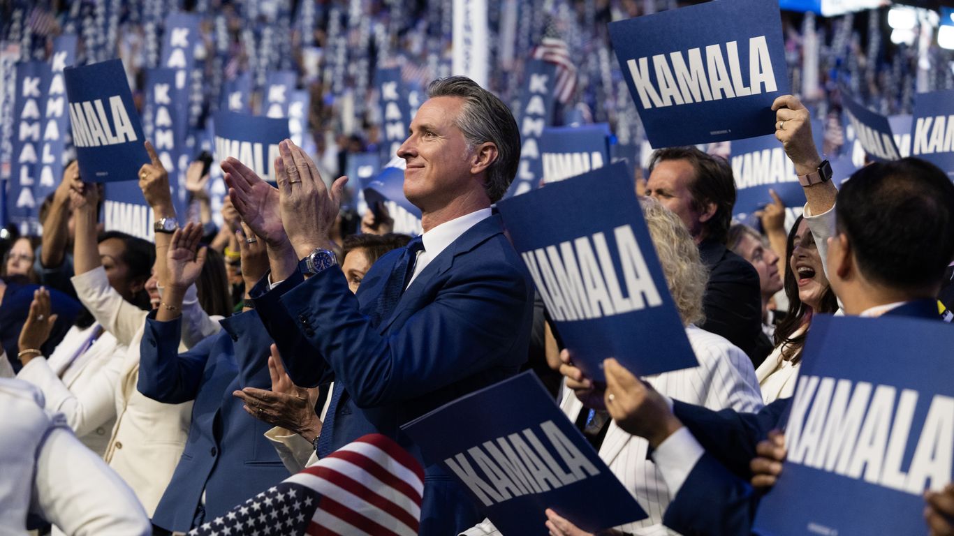 Newsom, Harris hint at 2028 White House runs