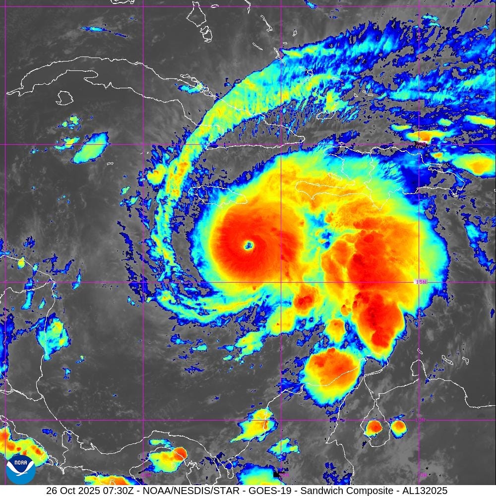 Hurricane Melissa monster Category 4, catastrophic threat for Jamaica ...