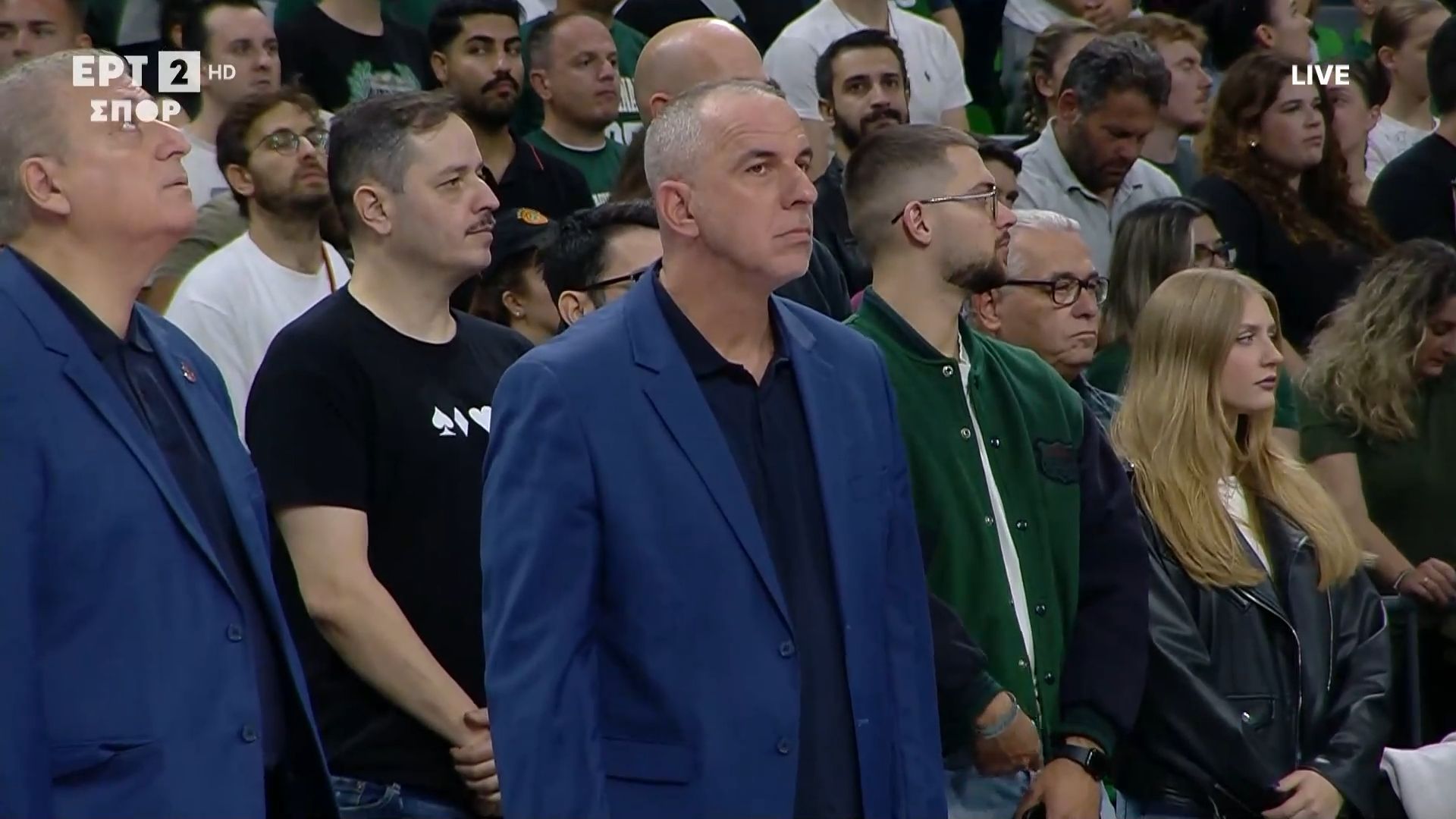 Παναθηναϊκός - Προμηθέας | Η ανάκρουση του Εθνικού μας ύμνου