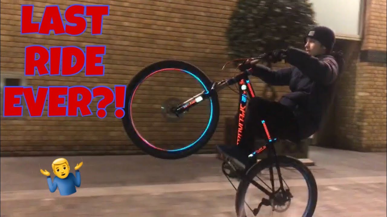 My final ride on the Specialized bike