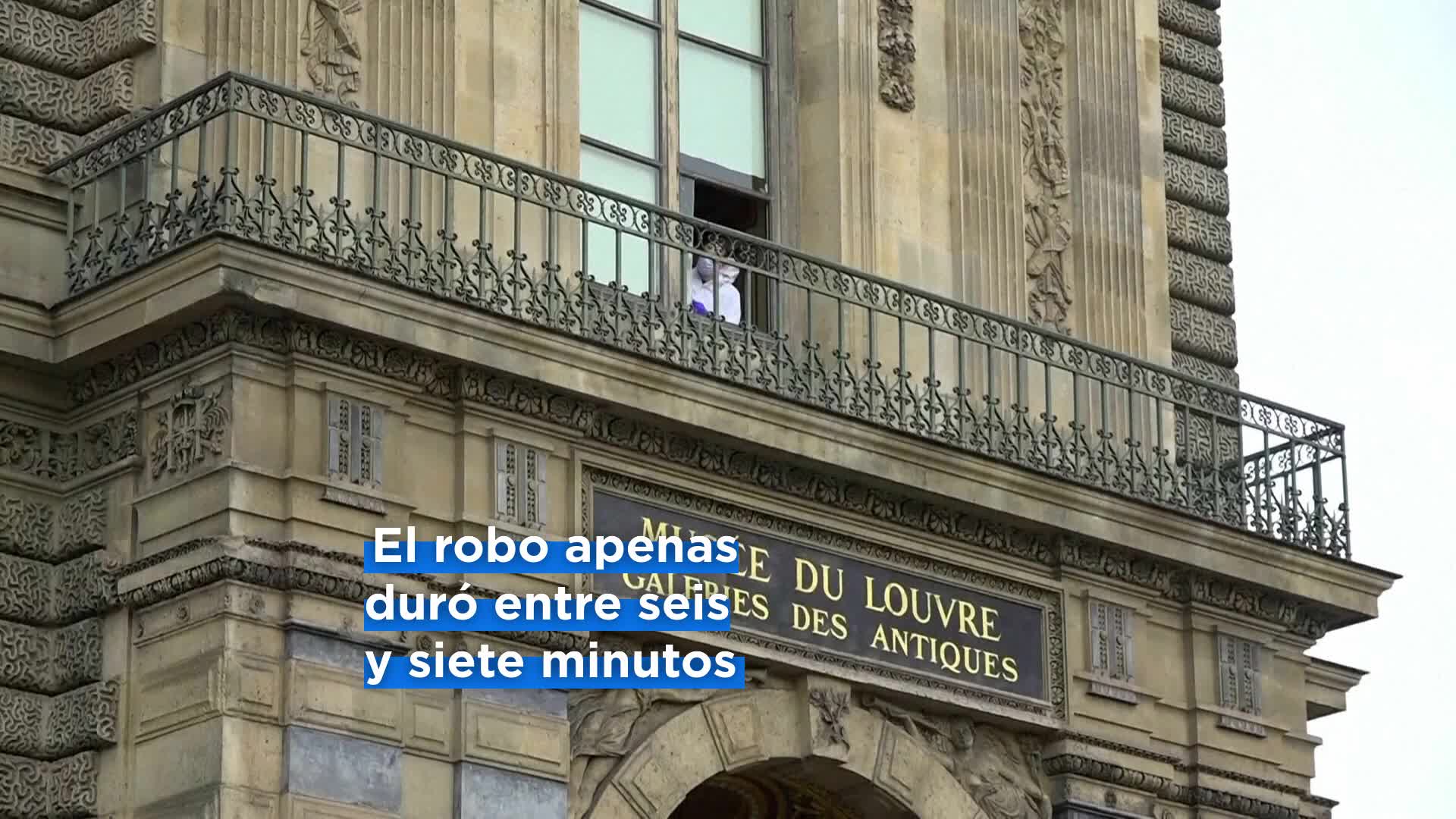 2 sospechosos detenidos por el robo del Louvre intentando salir de Francia