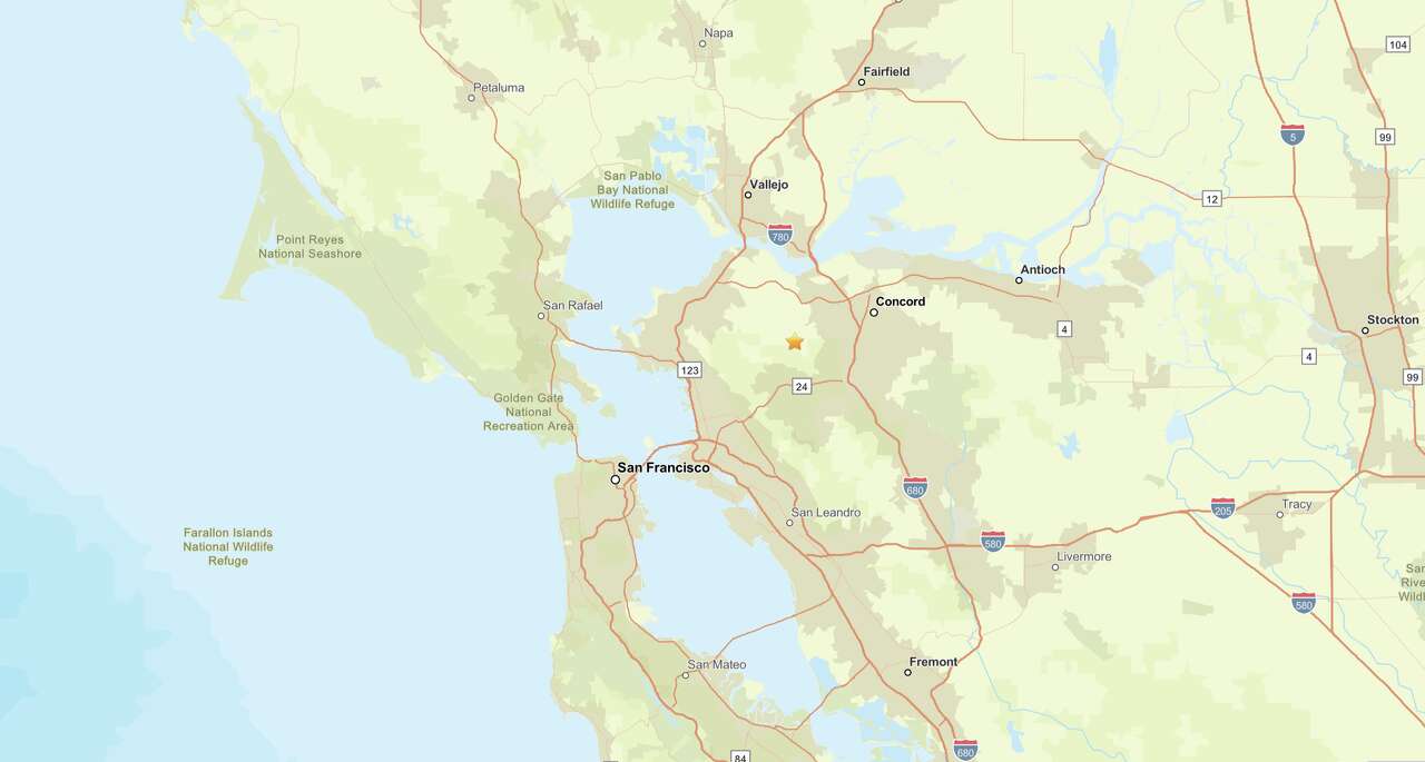 Another earthquake jolts East Bay awake Sunday morning