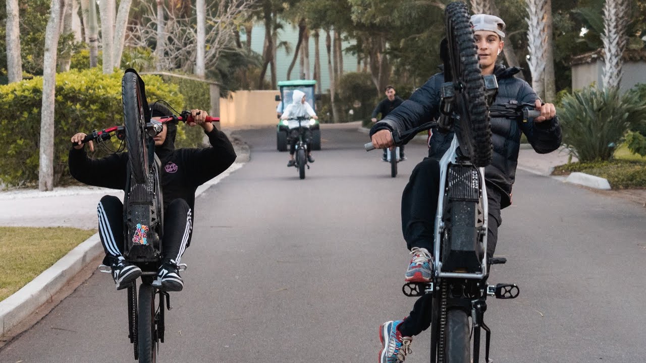 I bought another Sur Ron for stunts