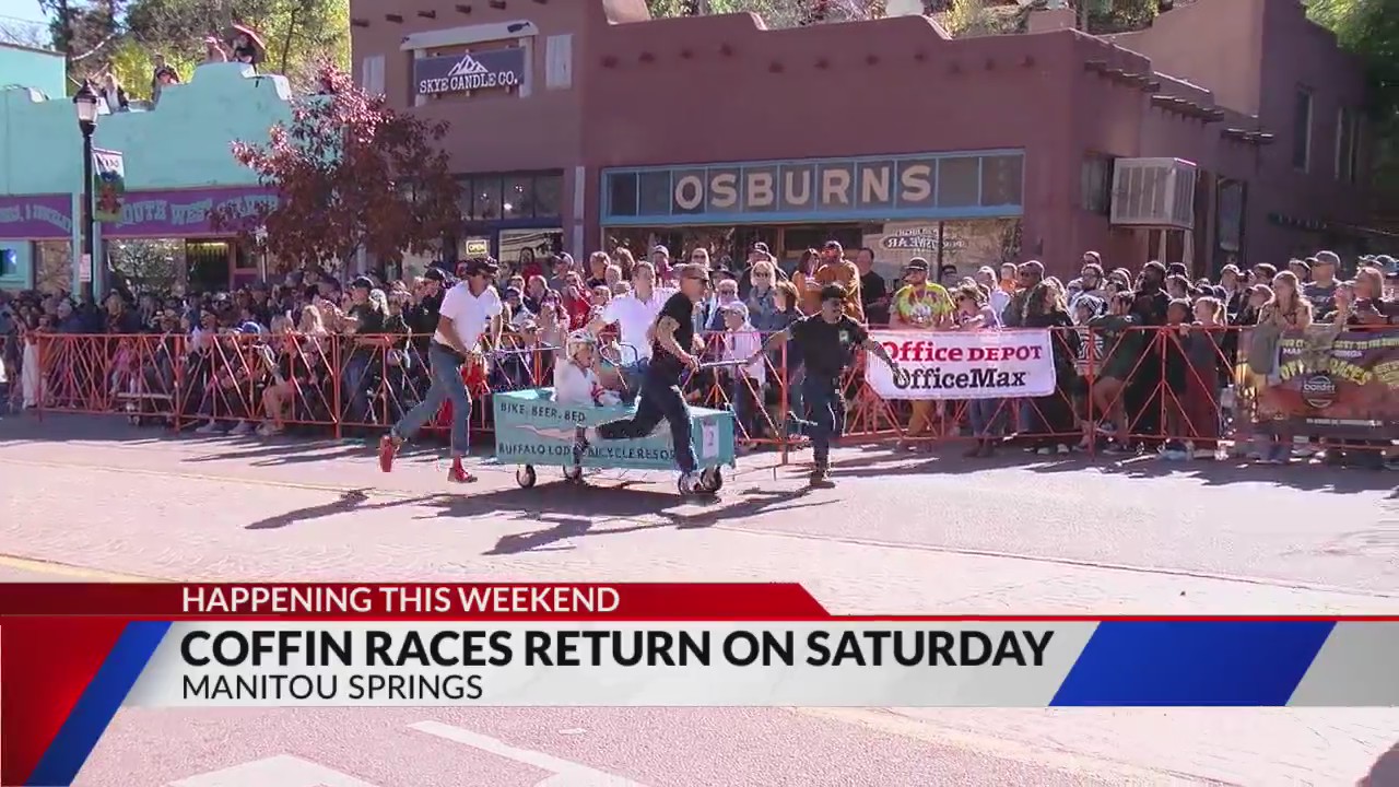 Thousands attend Emma Crawford Coffin Races in Manitou Springs