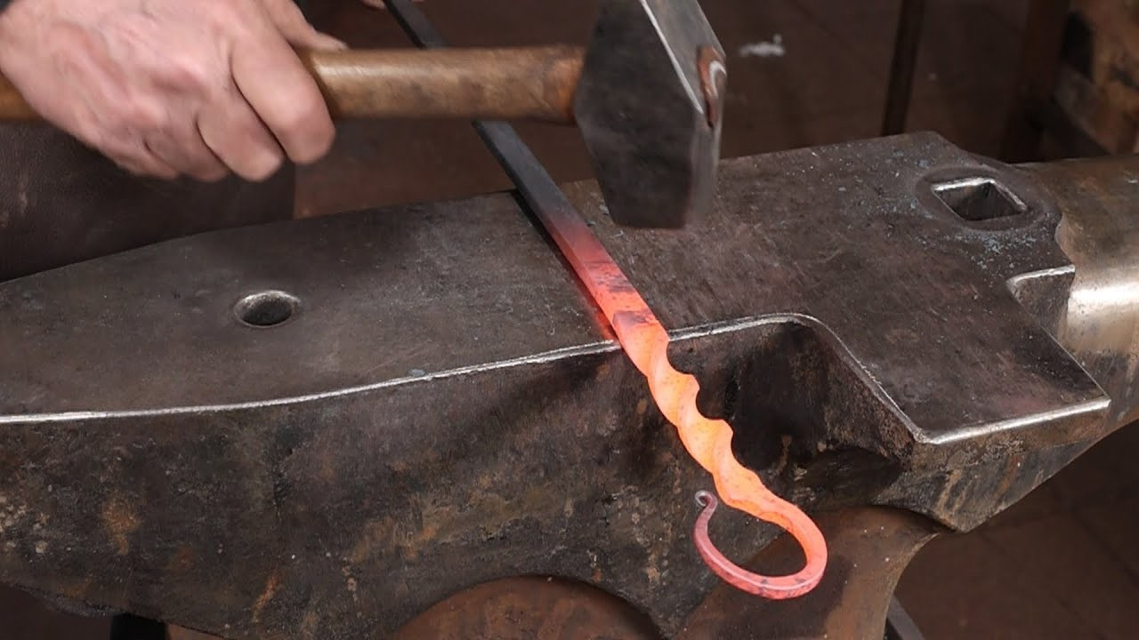 Forging an Elegant Fire Poker by Hand