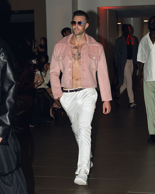 Chad Hurst makes a sensational return to the runway at Melbourne ...