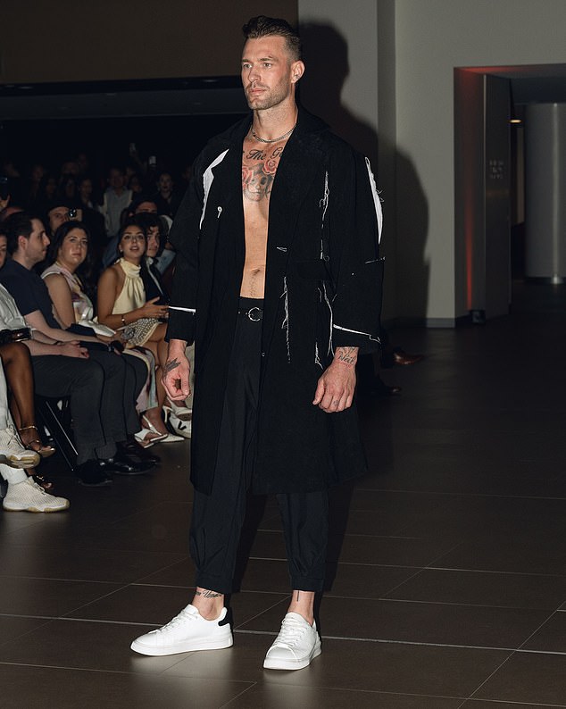 Chad Hurst makes a sensational return to the runway at Melbourne ...