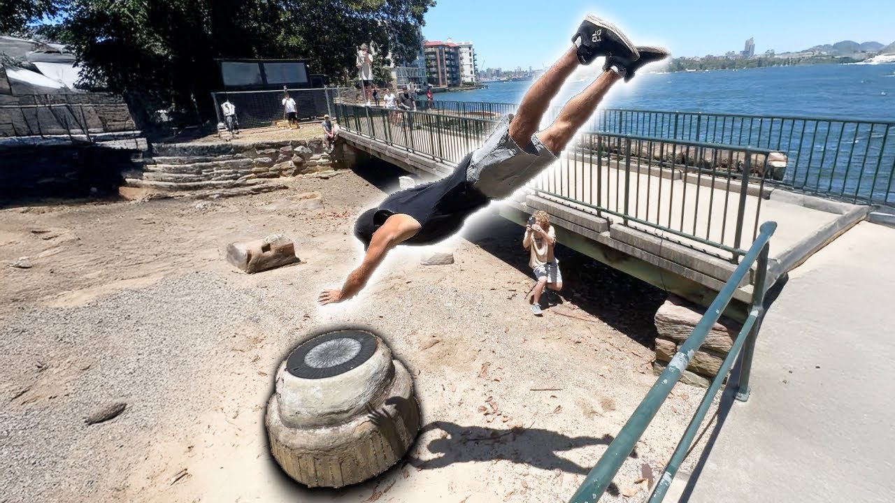 I conquered Sydney's heights with parkour 🏙️