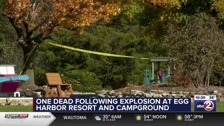 Man found dead after water tank explosion in Door County