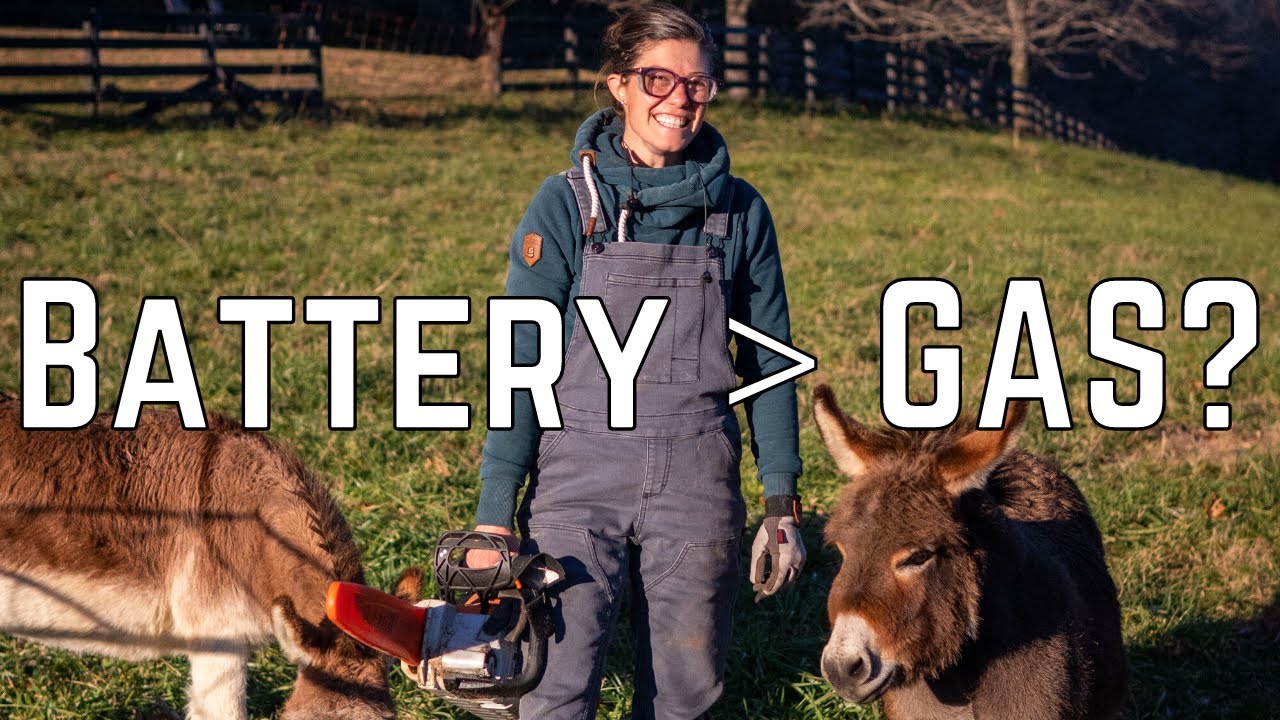 Are battery tools the future of homesteading?