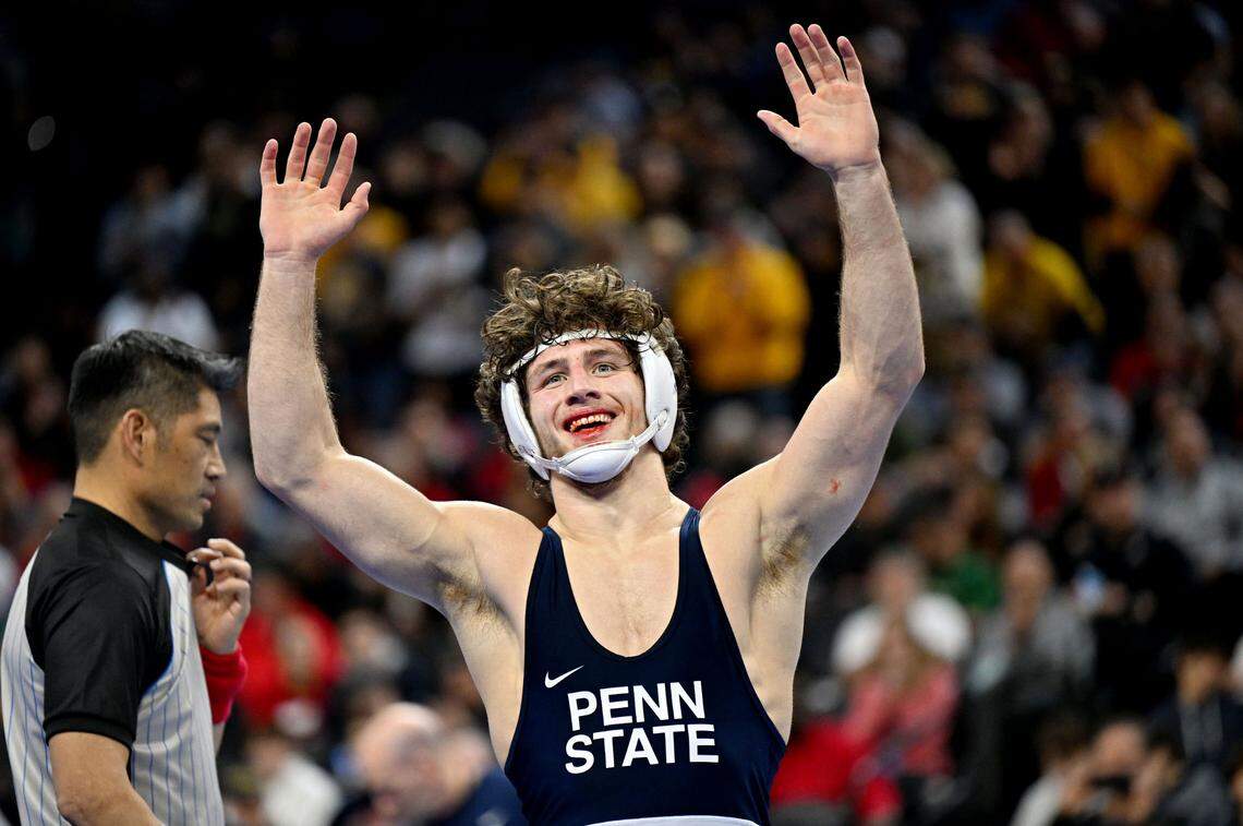 Three Penn State wrestlers earn U23 World Championship crowns. Here's how