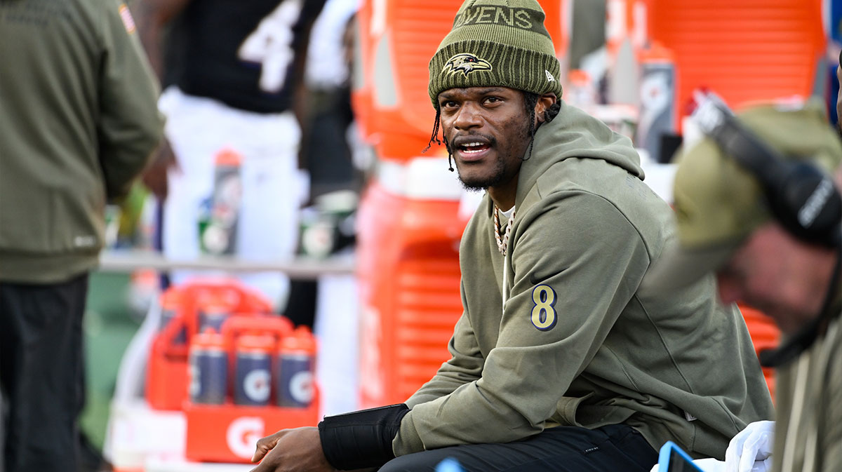 Ravens’ John Harbaugh reveals truth behind weird Lamar Jackson injury ...