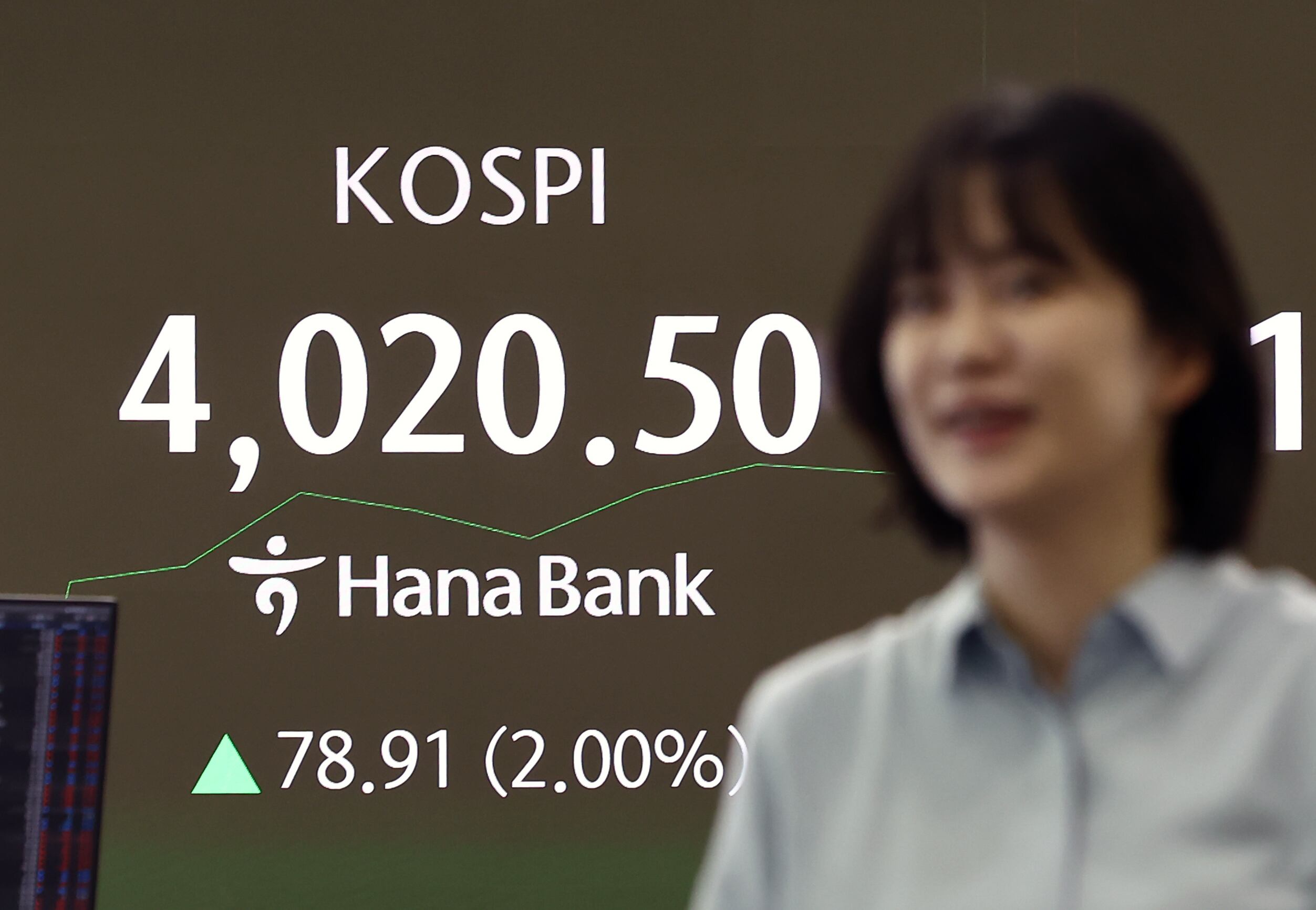 코스피 사상 첫 ‘4000피’…삼성전자는 ‘10만전자’ 기록