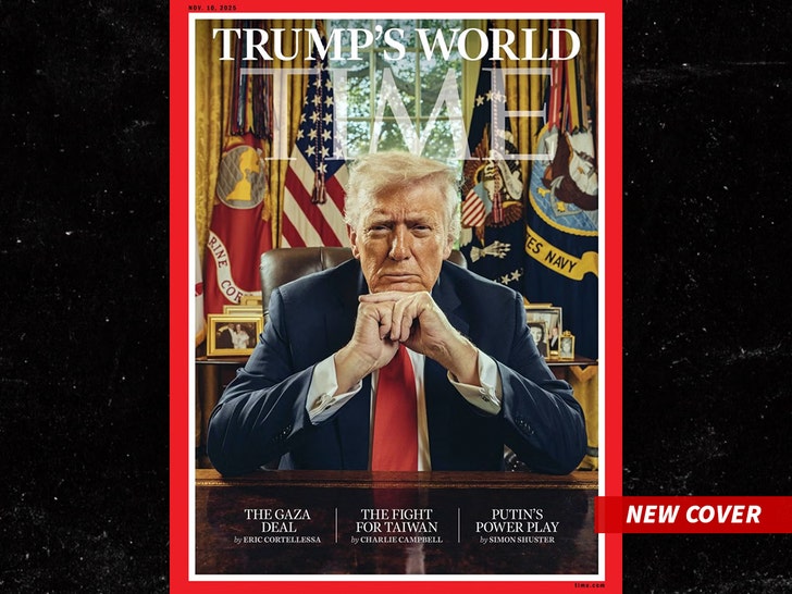 TIME Magazine Releases New Donald Trump Cover After Photo Backlash