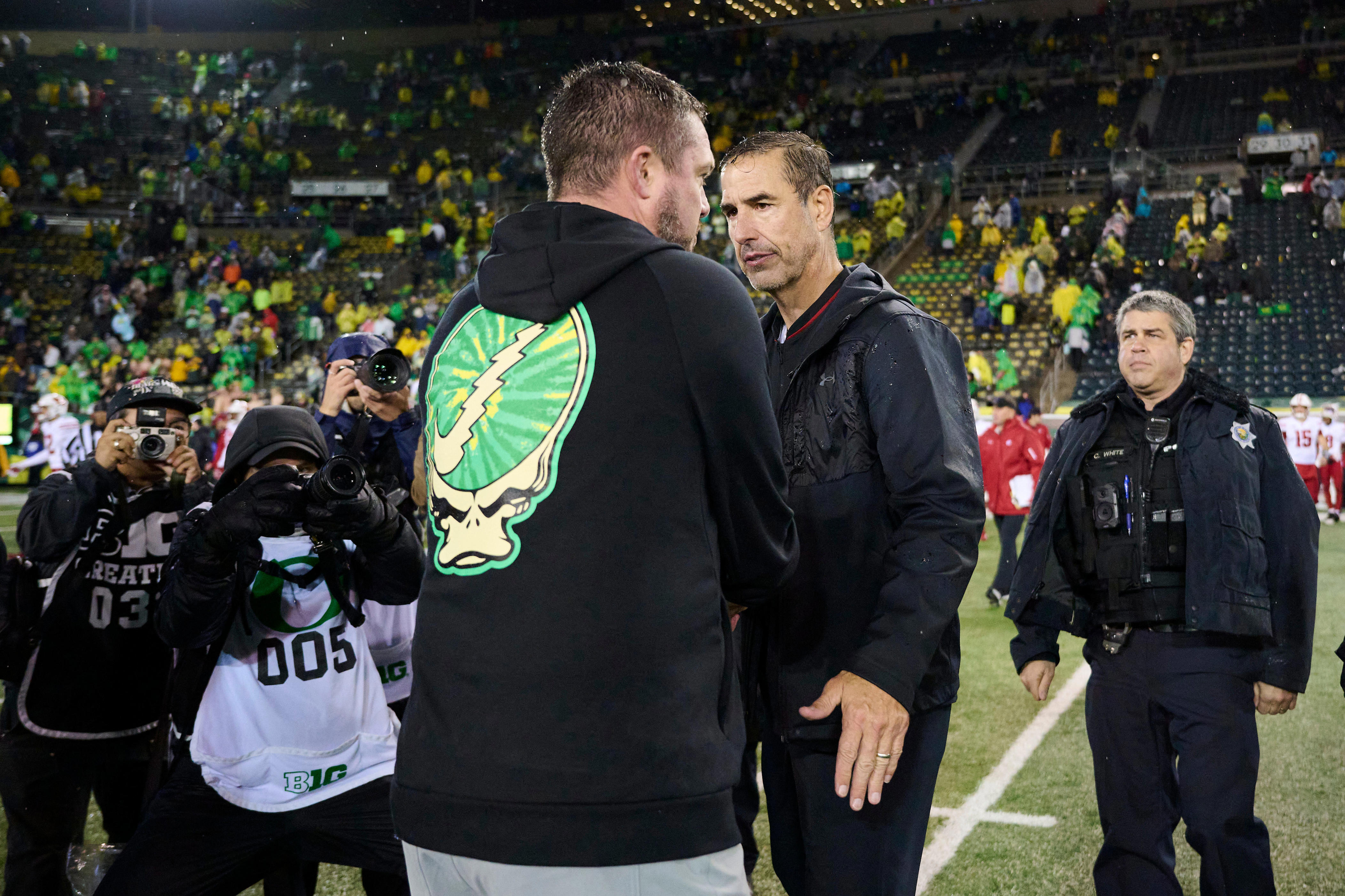 What Wisconsin head coach Luke Fickell said after the Badgers' road ...