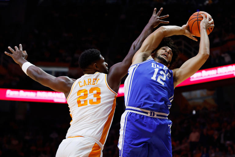 Cameron Boozer leads all scorers for Duke at Tennessee basketball