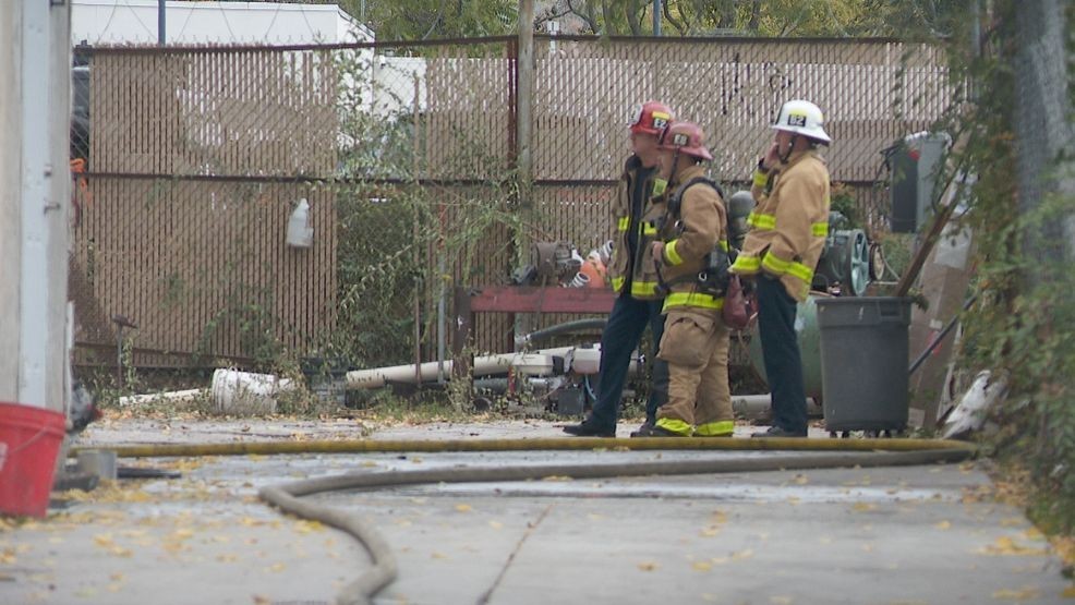 Firefighters knock down 'aggressive' garage blaze in Salt Lake City