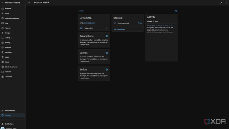 I automated my entire home lab wake-up routine with these Home ...