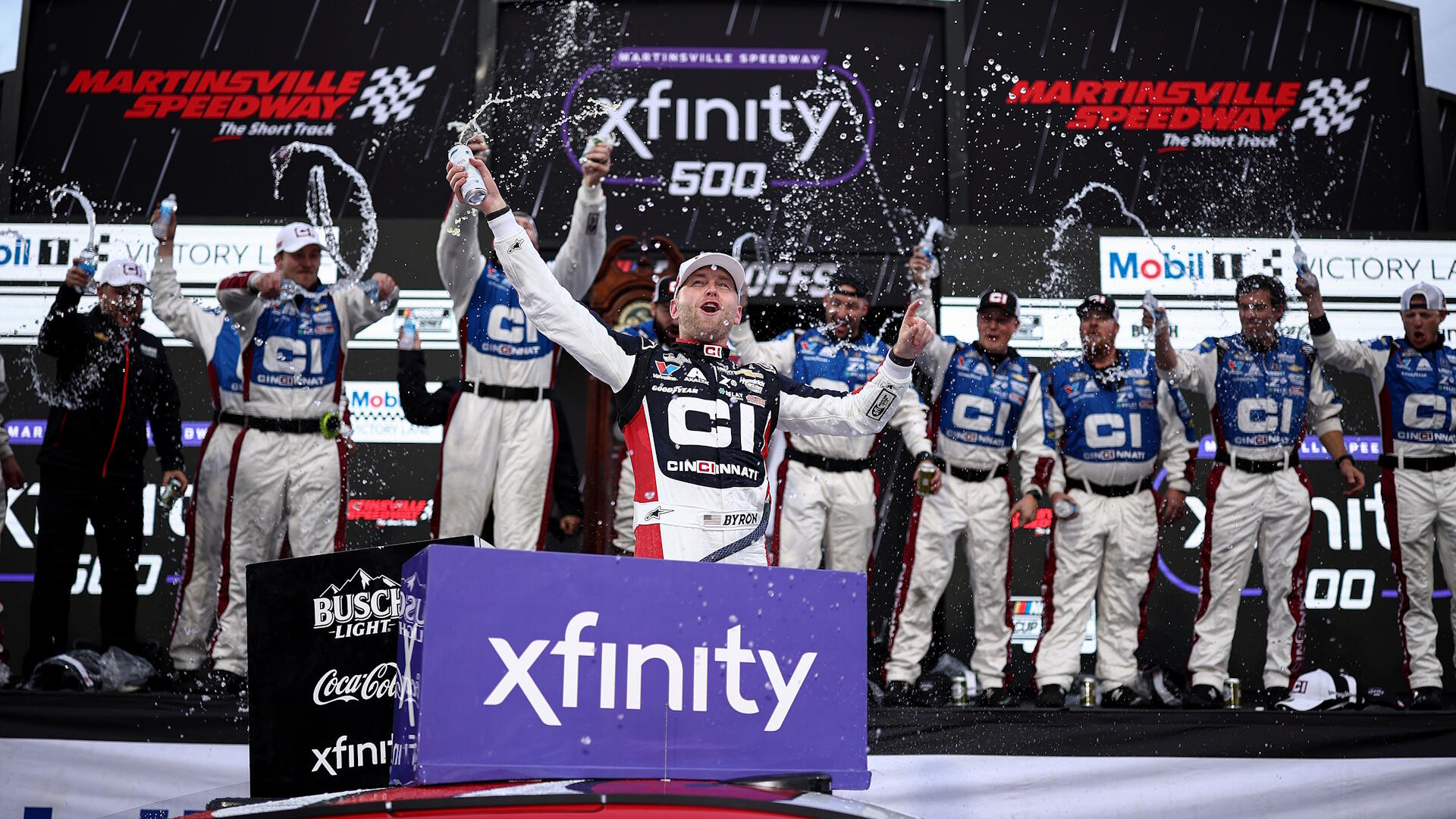 NASCAR playoffs at Martinsville results: William Byron earns walk-off ...